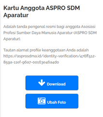 4. Klik Download untuk menyimpan kartu dalam format PNG atau mencetaknya jika diperlukan.